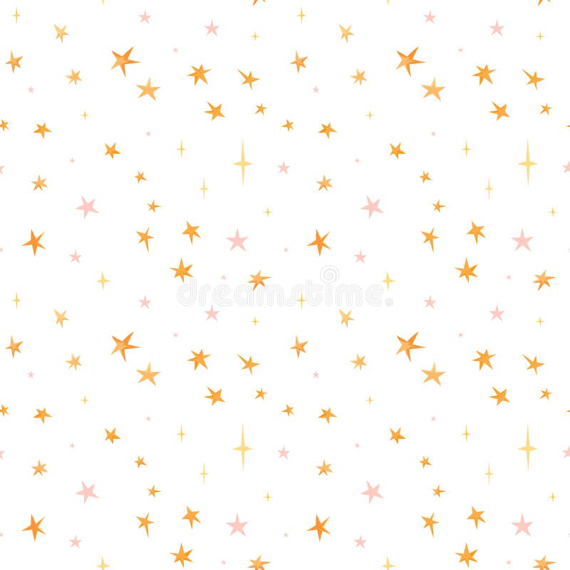 Seamless Vector Pattern with Stars for Background, Wallpaper, Print ...