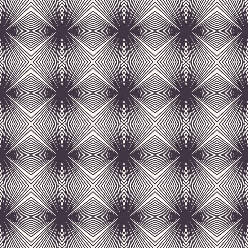 Seamless Vector Pattern. Striped Gradient Diamond Shape. Repeating ...
