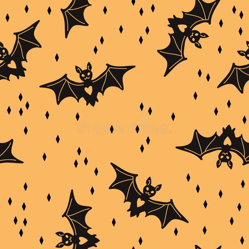 Set of Stylized Bats Isolated Stock Vector - Illustration of black ...