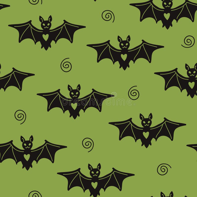 Set of Stylized Bats Isolated Stock Vector - Illustration of black ...