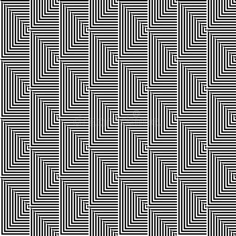 Seamless Vector Pattern. Symmetrical Geometric Abstract Background with ...