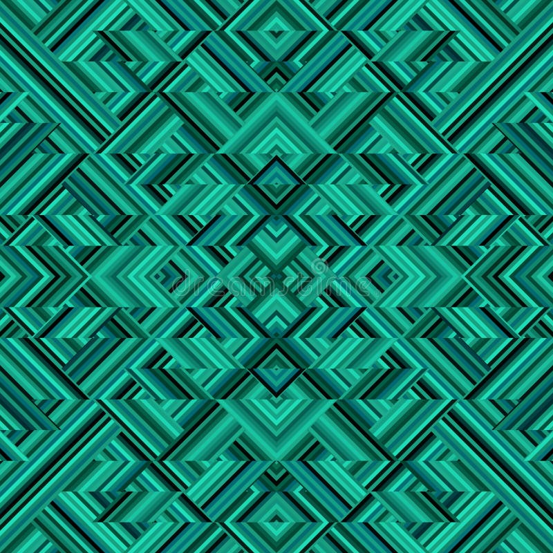 Seamless Vector Pattern. Tile Herringbone Geometric Pattern . Emerald ...