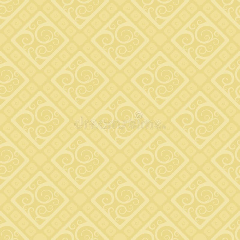 Seamless Vector Pattern stock vector. Illustration of wallpaper - 52787451