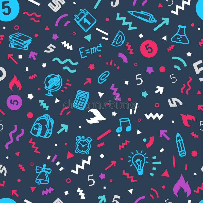 Seamless Vector Pattern. Wrapping Paper Design Stock Vector ...