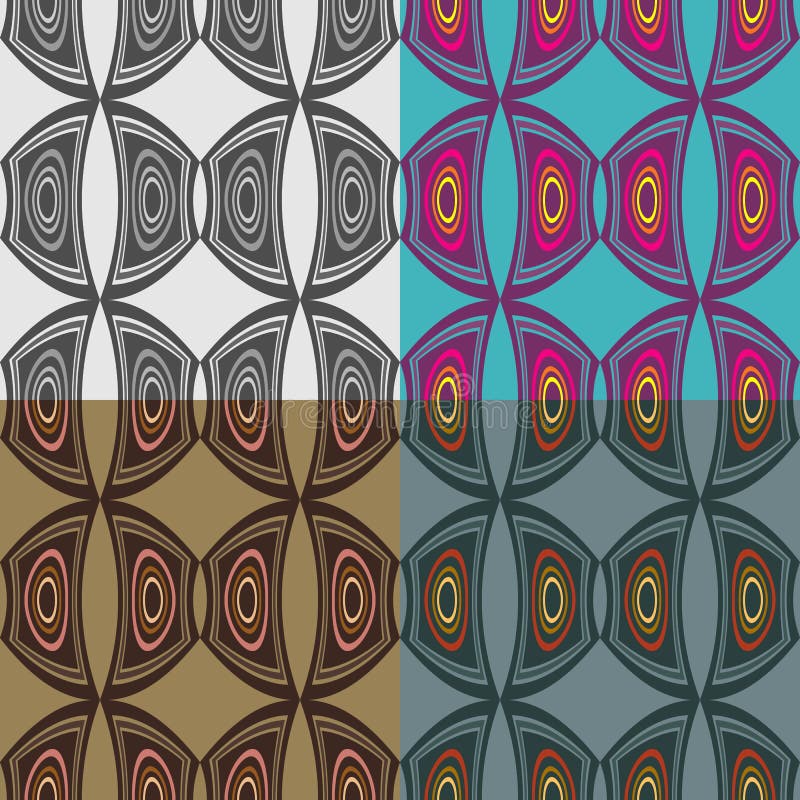 Seamless vector patterns stock vector. Illustration of vector - 61918954