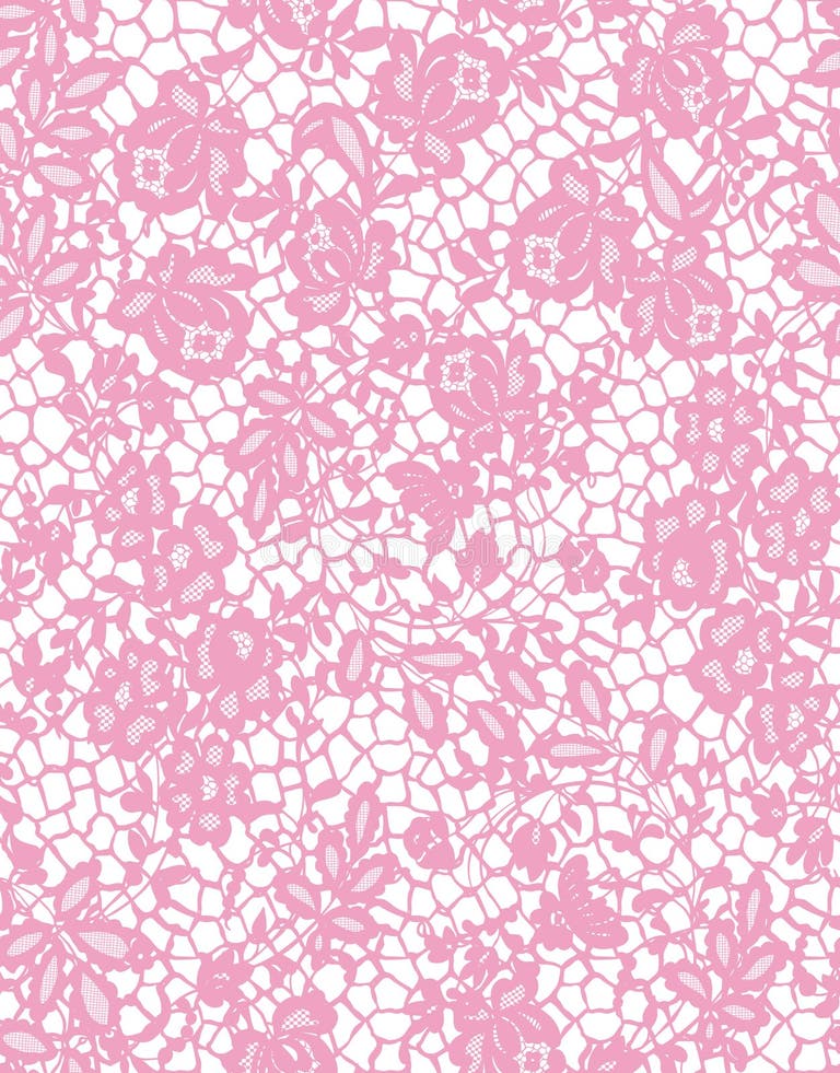 Vector Pink Detailed Lace Pattern Stock Illustrations – 370 Vector Pink ...