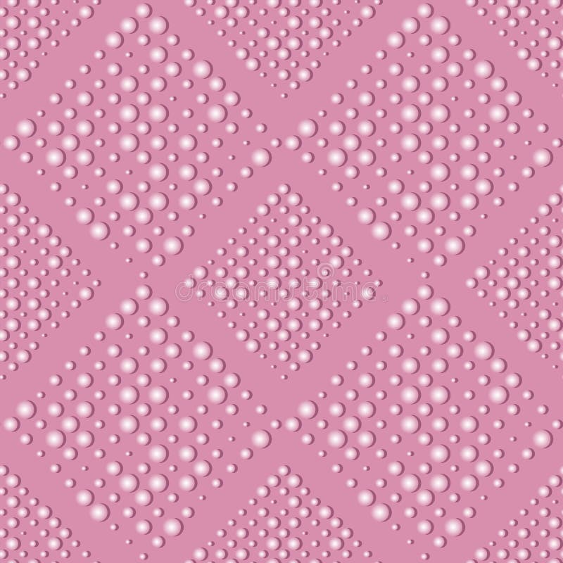 Seamless Vector Polka Dot Pink Pattern with Gradient Balls on a Grey ...