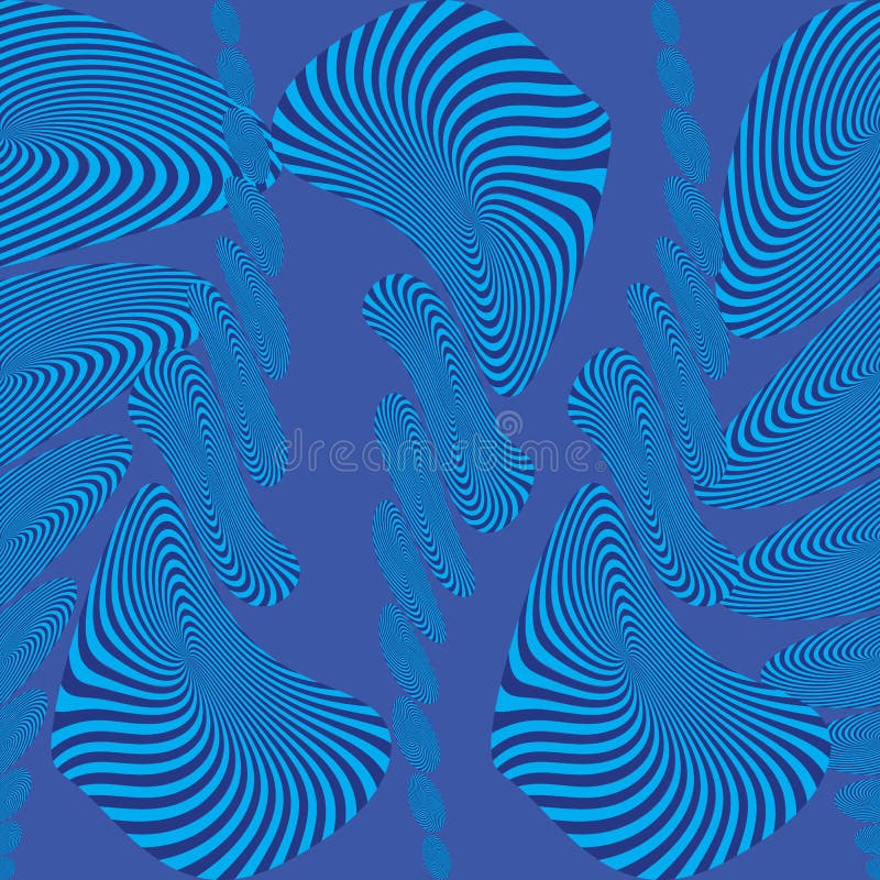 Seamless Vector Spiral Color Pattern. Abstract Backgrounds with Striped ...