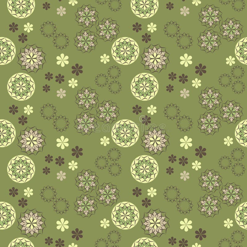 Seamless Vector Spring Pattern Picture. Image: 23722659
