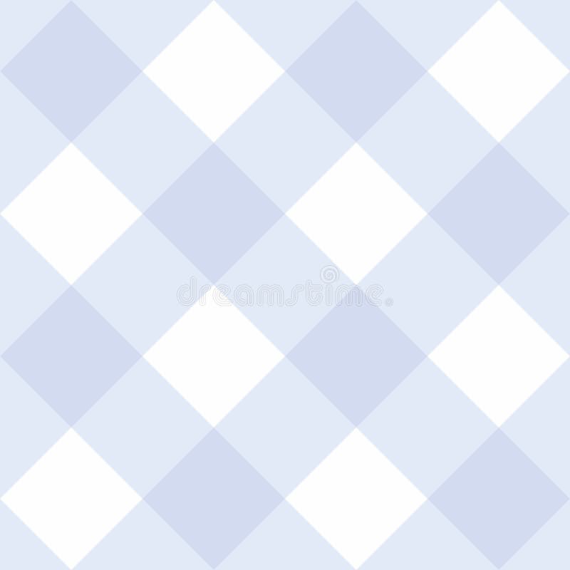 Seamless Vector Sweet Blue and White Background, Checkered Pattern or ...