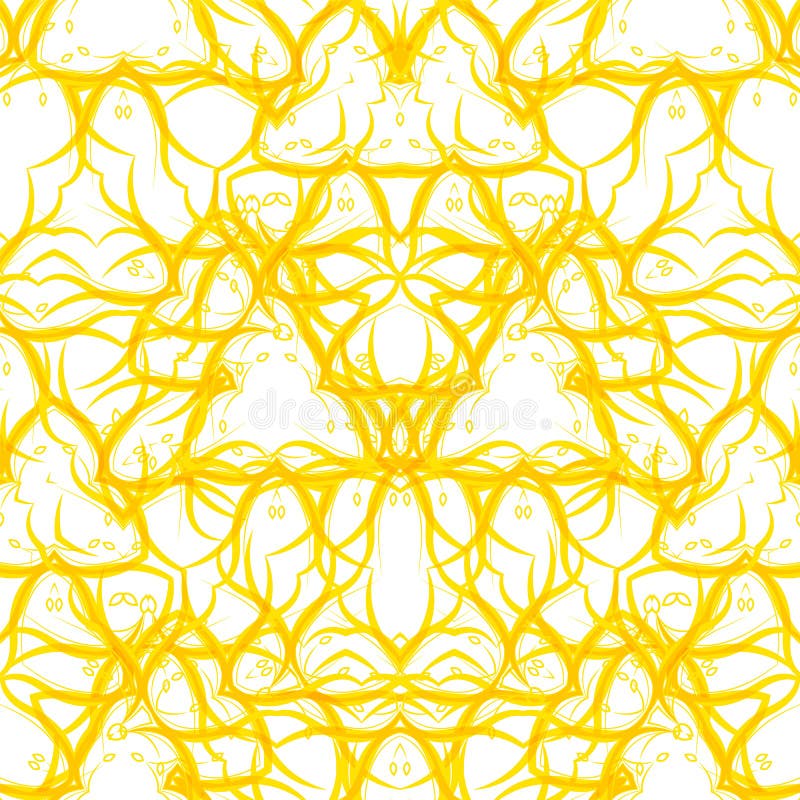 Seamless Vector Swirl Pattern. Modern Texture Stock Vector ...