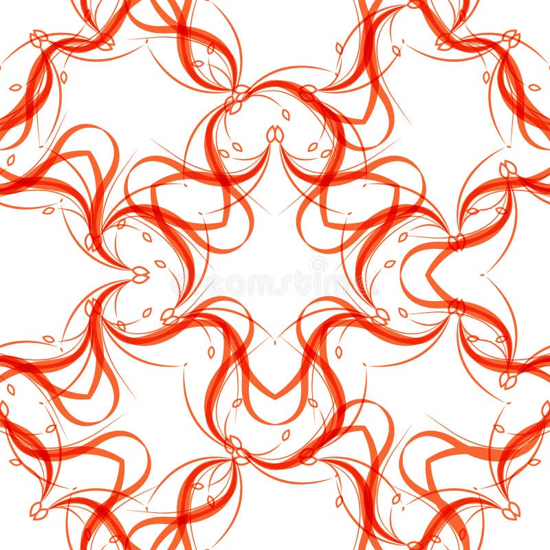 Seamless Vector Swirl Pattern. Modern Texture Stock Vector ...