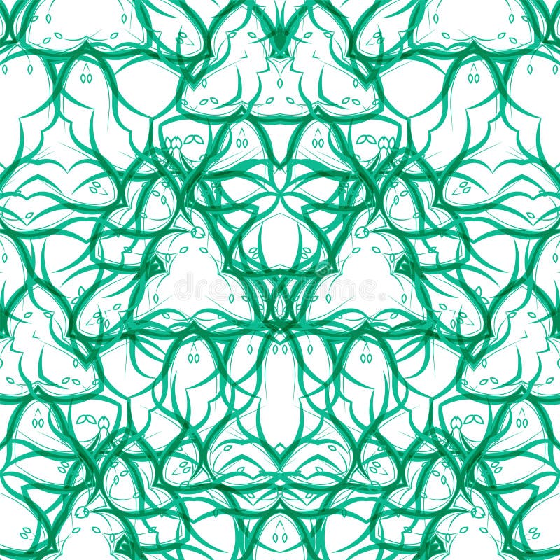 Seamless Vector Swirl Pattern. Modern Texture Stock Vector ...