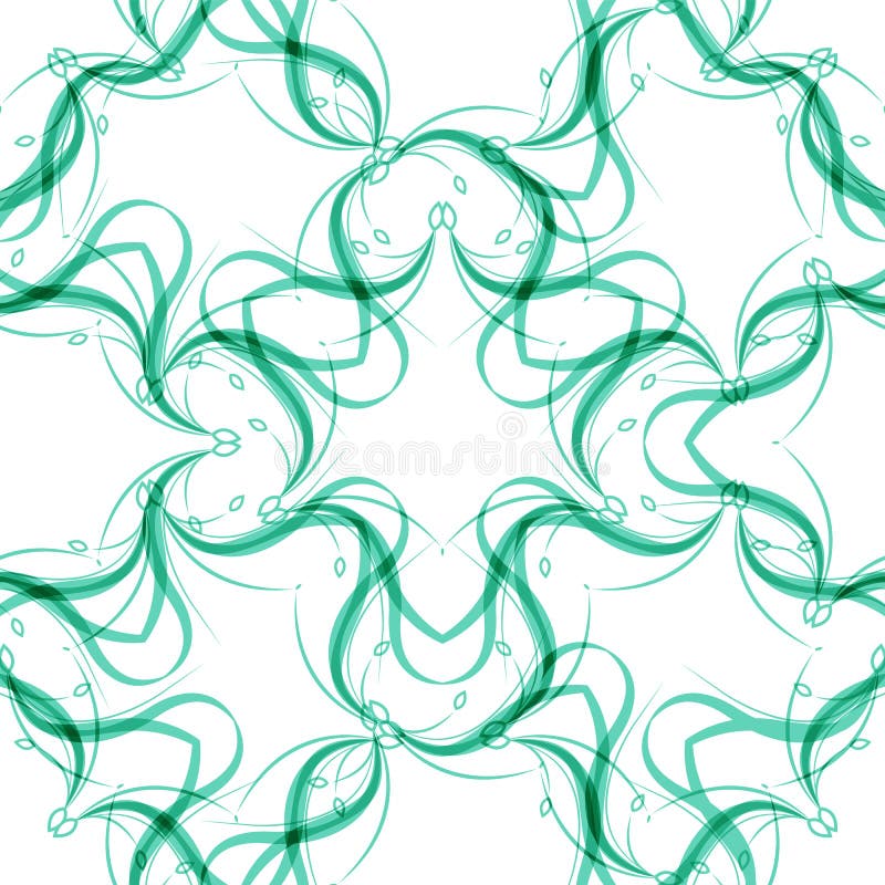 Seamless Vector Swirl Pattern. Modern Texture Stock Vector ...