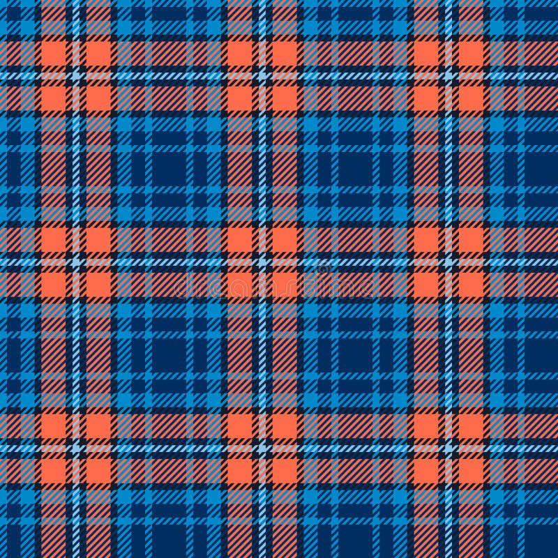 Seamless Vector Tartan Pattern Stock Vector - Illustration of line ...