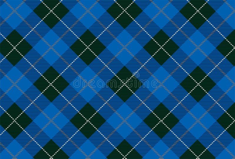 Seamless Vector Tartan Square Scottish Patterns Design Stock Vector ...
