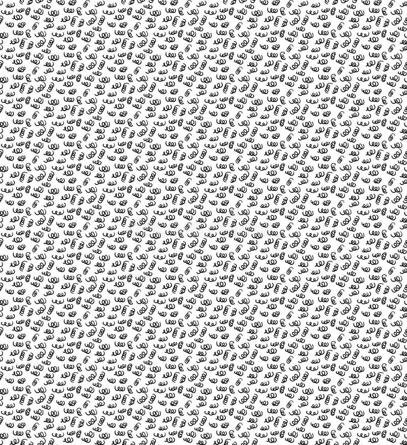 Seamless Vector Texture with Hand-drawn Doodle Effect Stock Vector ...