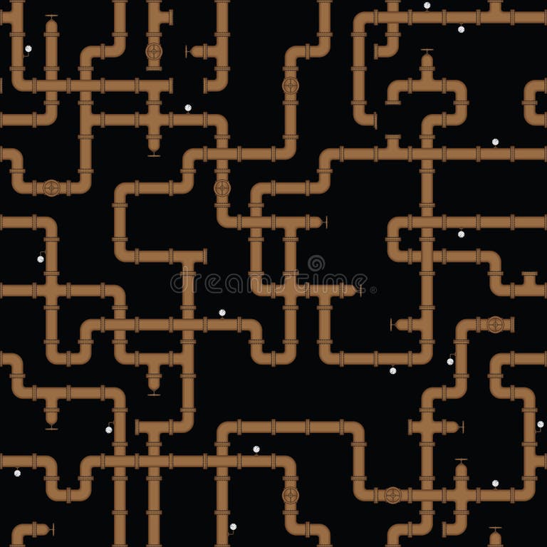 Seamless Texture Water Pipe Stock Illustrations – 565 Seamless Texture ...