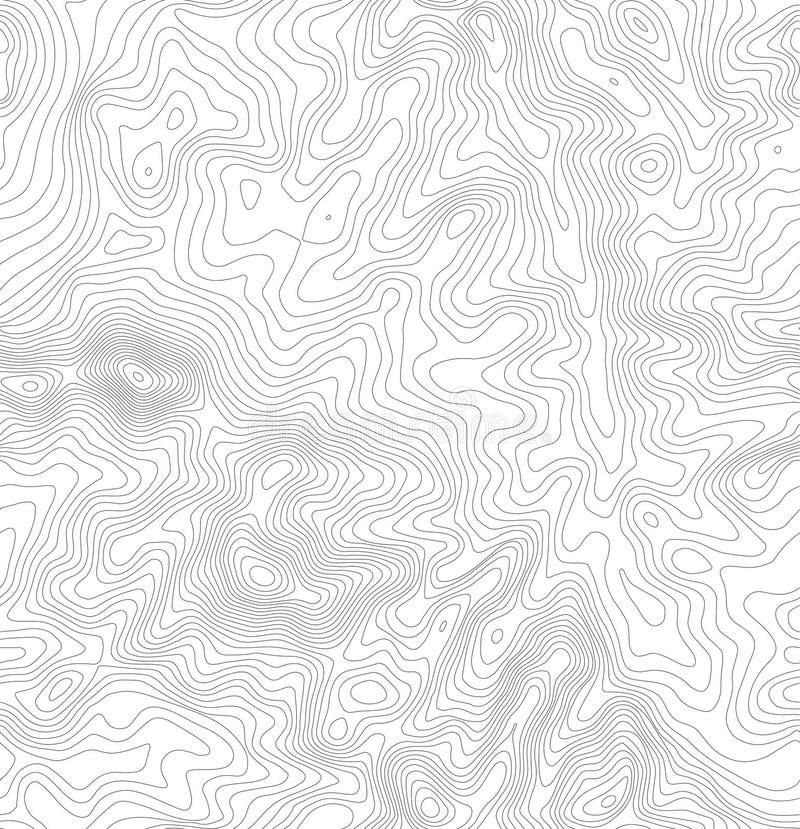 Seamless Topographic Map Texture. Line Topography Map Contour ...