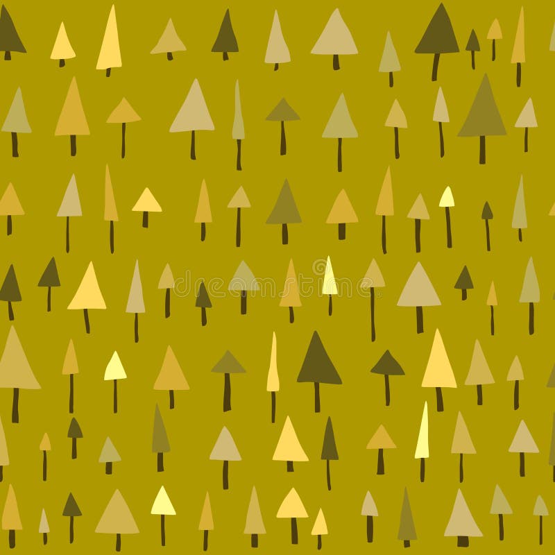 Seamless Triangle Pine Tree Pattern Stock Illustrations – 702 Seamless ...