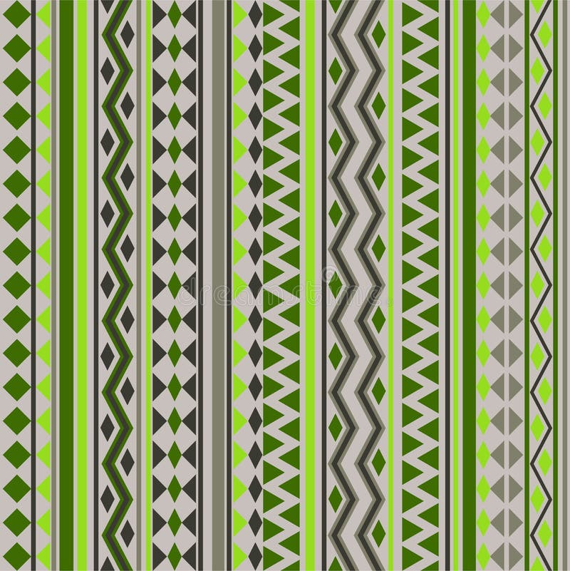 Seamless Vector Tribal Texture Pattern Stock Vector - Illustration of ...