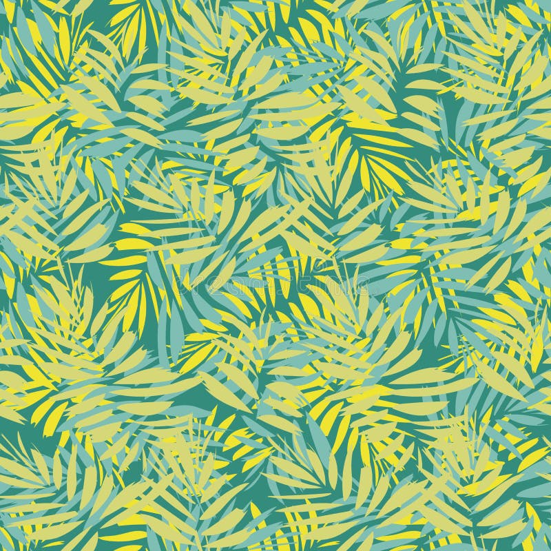 Teal Tropical Floral Pattern Stock Illustrations – 988 Teal Tropical ...