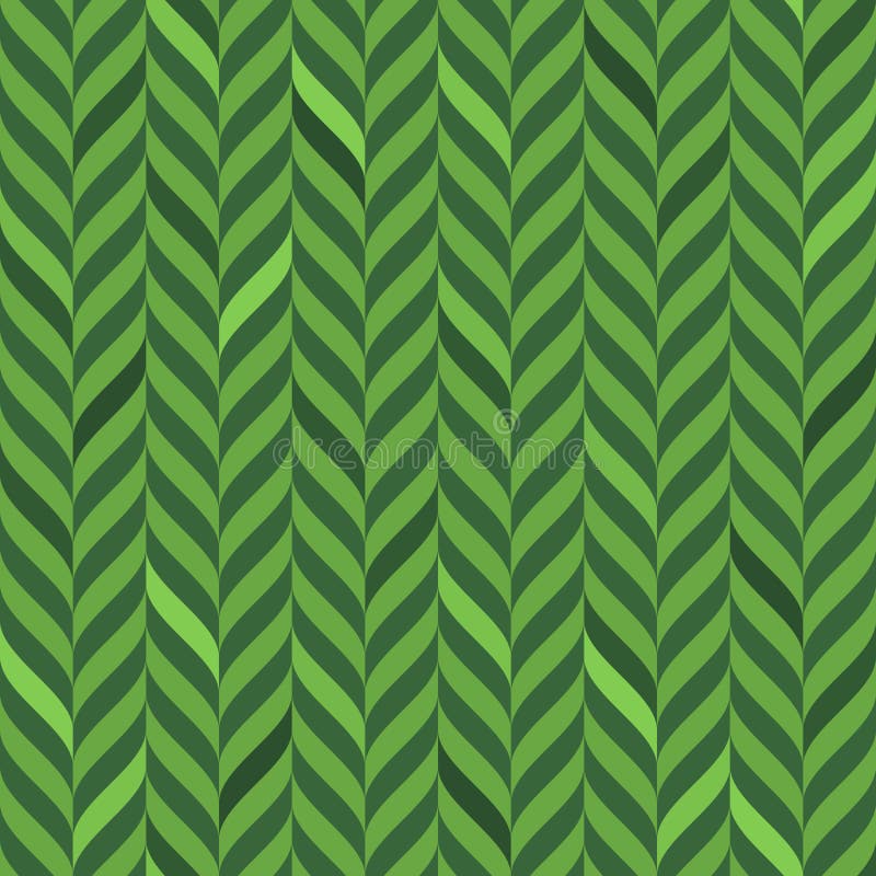 Seamless Vertical Leaves Background. Editable Colors. Tiled Stock ...