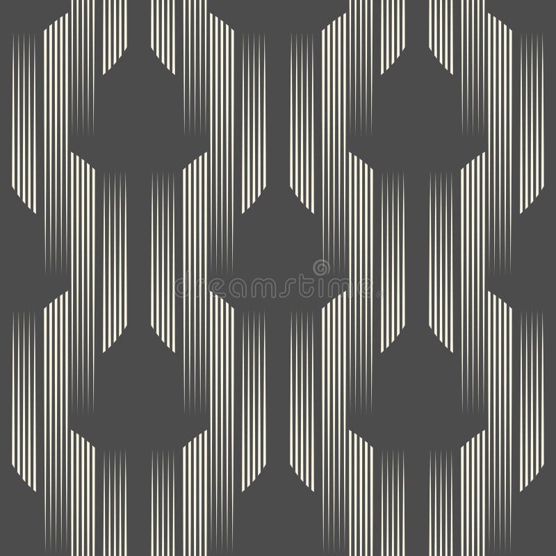 Seamless Vertical Line Pattern. Vector Black and White Striped B Stock ...