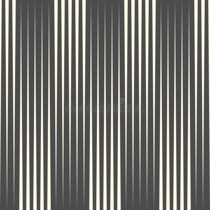 Seamless Vertical Line Pattern. Vector Monochrome Stripe Background ...