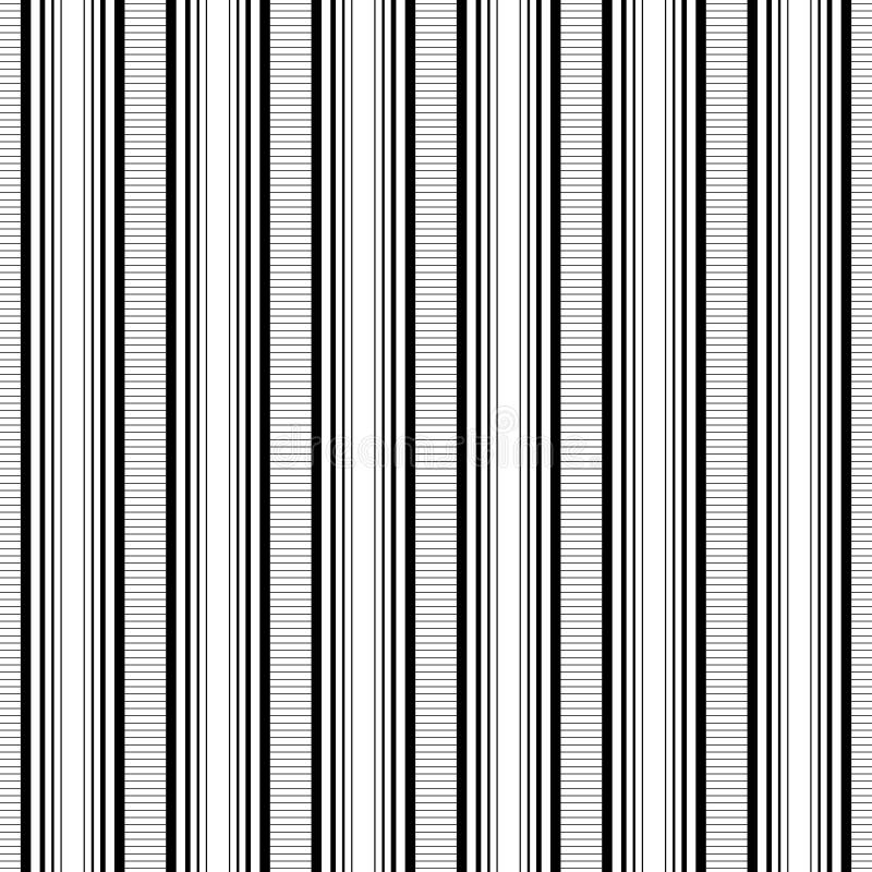 Seamless Vertical Stripe Pattern Stock Vector - Illustration of ...