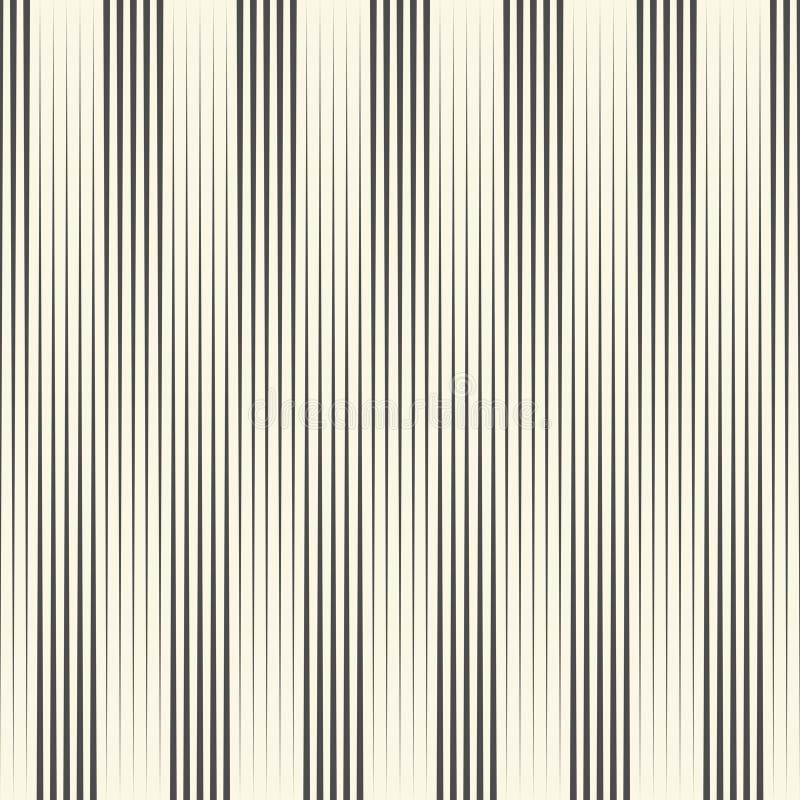 Seamless Vertical Stripe Pattern. Vector Black and White Line Ba Stock ...