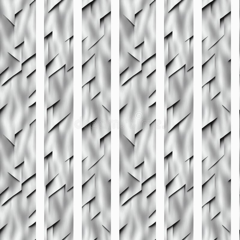 Seamless Vertical Texture. Plastic or Metal Pattern, Small Strips ...