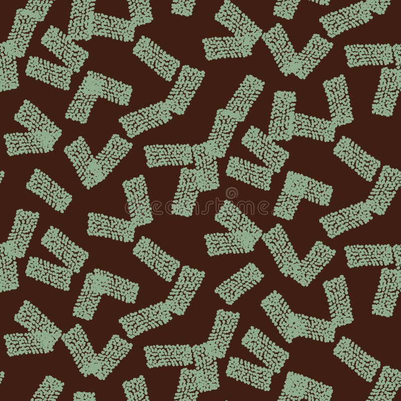 A Seamless Vetor Abstract Pattern with Teal Rectangular Shapes on a ...