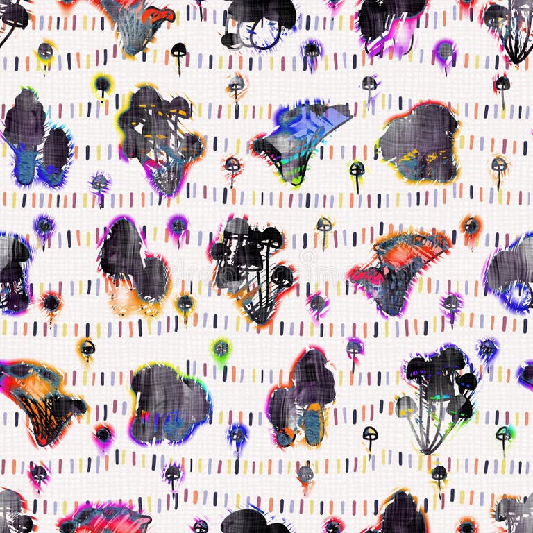 Crayon Scribble Funghi Pattern Stock Illustrations – 1 Crayon Scribble ...