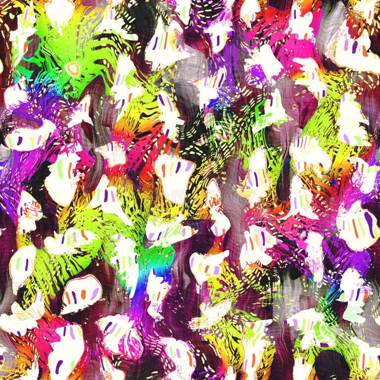 Seamless Rainbow Scribble Stock Photos - Free & Royalty-Free Stock ...