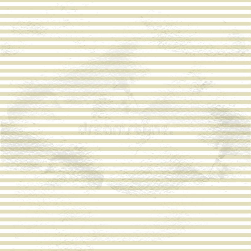 Seamless Beige Pattern of Small Horizontal Strip on Grange Paper Stock ...