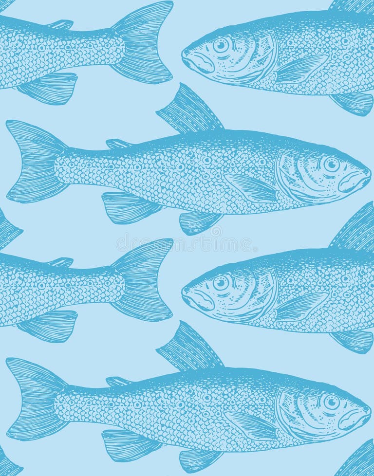 Fish Pattern Seamless Vector Stock Illustrations – 61,590 Fish Pattern ...