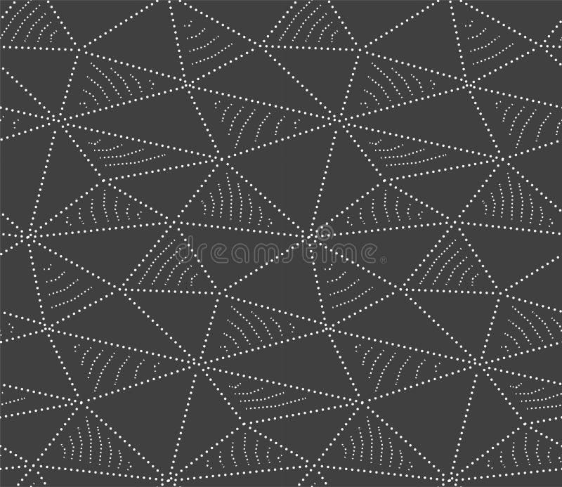 Seamless Vintage Graphic Web Tile Texture. Continuous Geometric Vector ...