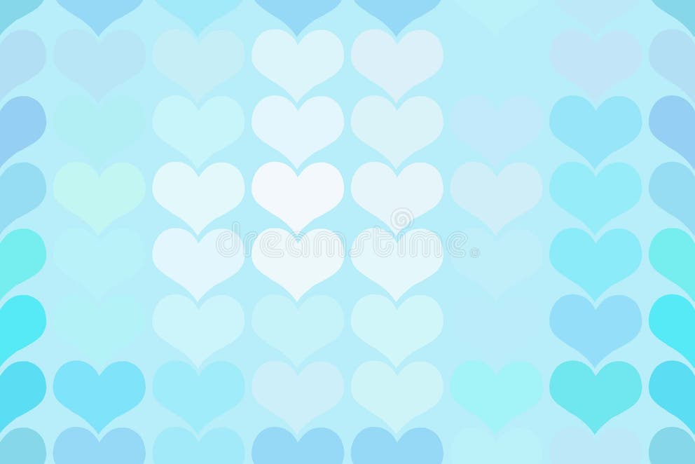 Seamless Vintage Heart Pattern Background Stock Vector - Illustration ...