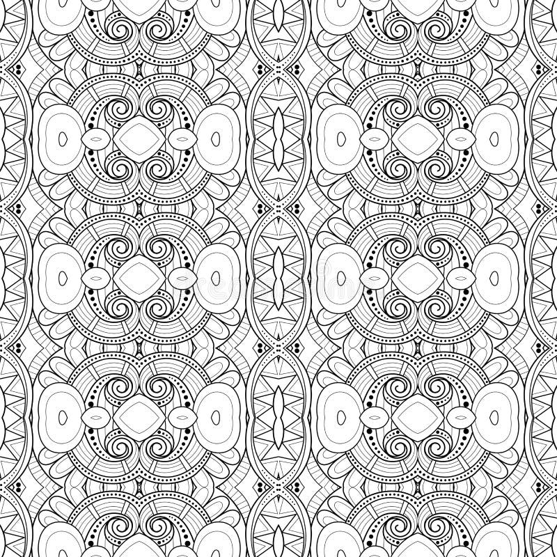 Seamless Vintage Lace Pattern (Vector) Stock Vector - Illustration of ...