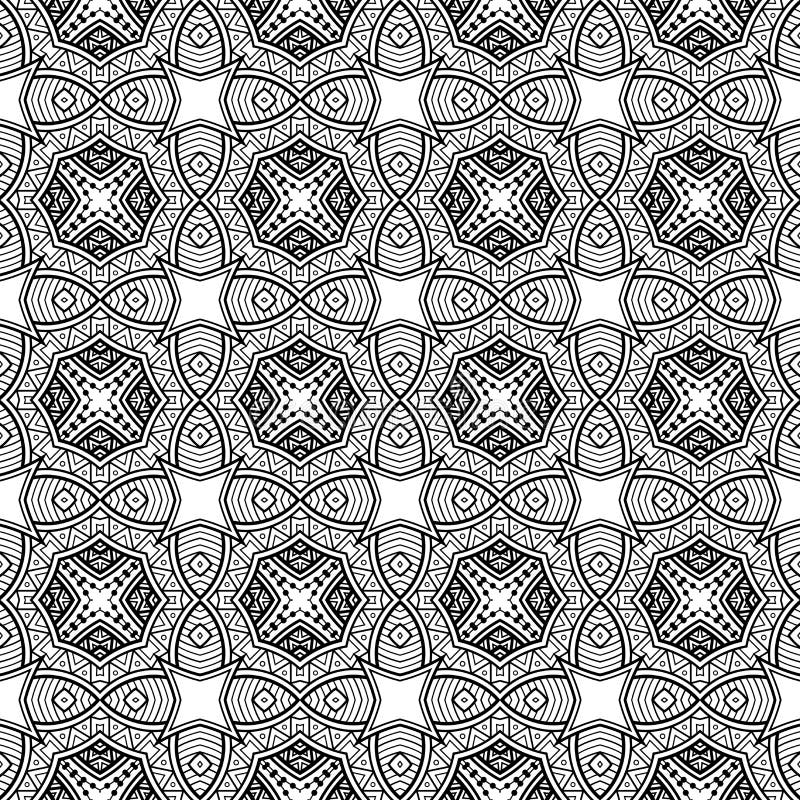 Seamless Vintage Lace Pattern (Vector) Stock Vector - Illustration of ...