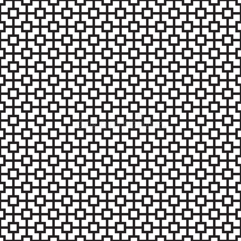 Seamless Vintage Lattice Pattern Background Stock Illustration ...
