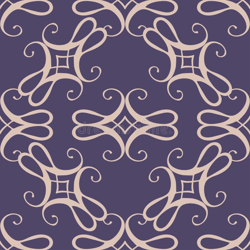 Seamless with Vintage Pattern Stock Vector - Illustration of greeting ...