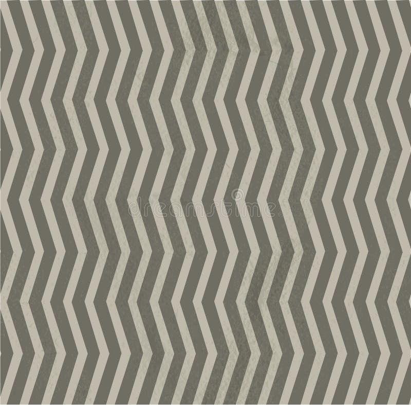 Seamless Pattern of Thin Vertical Zigzag Chevron on Grange Paper Stock ...