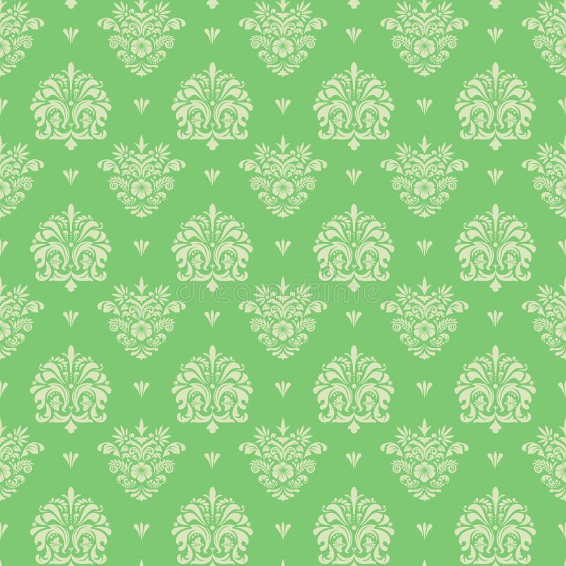 Seamless vintage pattern stock vector. Illustration of repetition ...