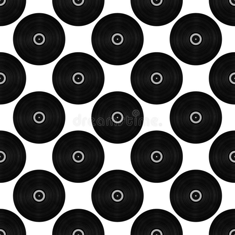 Vinyl Record Pattern Repeating Seamless Stock Illustrations – 97 Vinyl ...