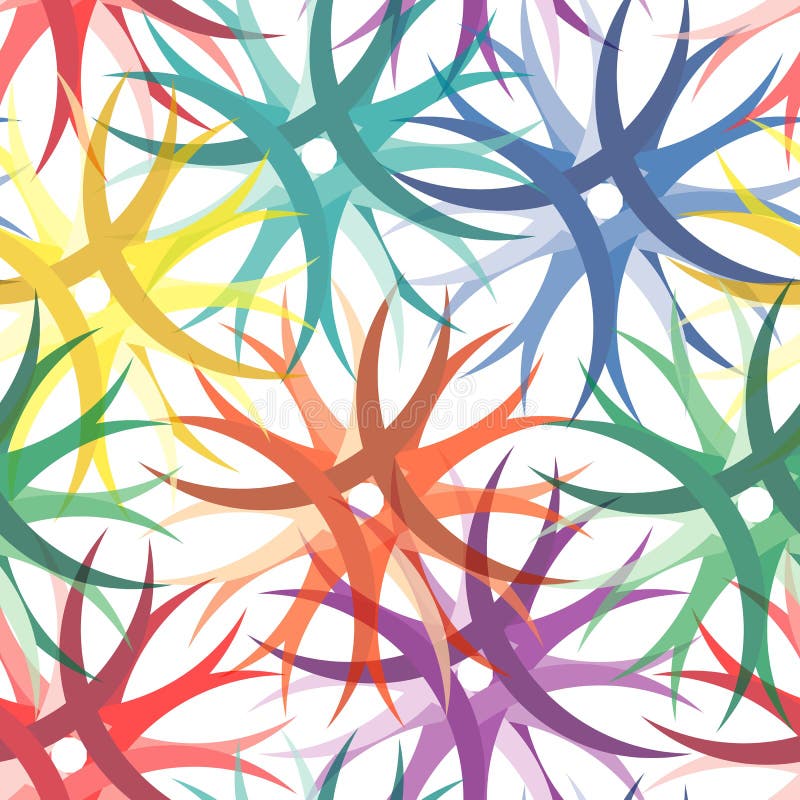 Seamless vivid pattern stock vector. Illustration of blossom - 91928402