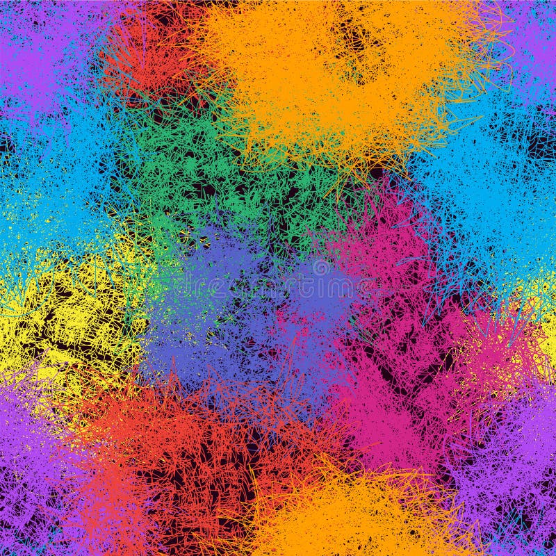 Vivid Rainbow Blurred Seamless Background in Pastel Colors Stock ... Vivid Rainbow Blurred Seamless Background in Pastel Colors Stock ...