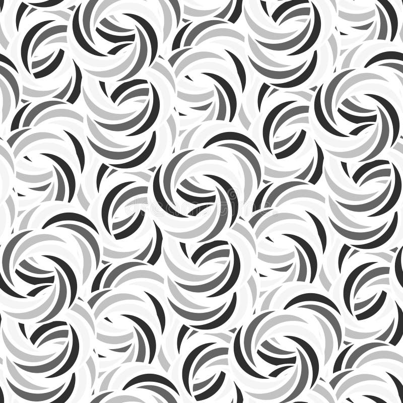 Seamless Vivid Swirl Pattern Stock Vector - Illustration of ring ...