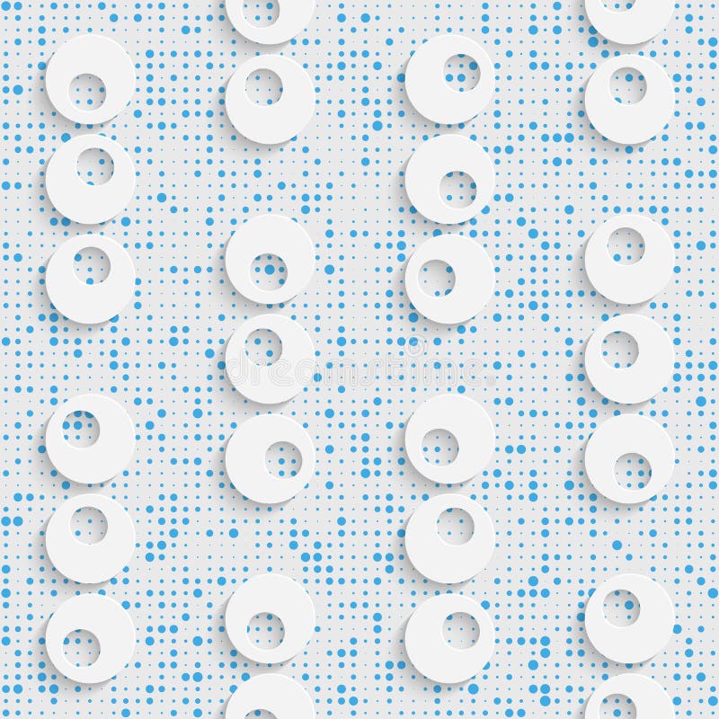 Seamless Volume Pattern. Abstract Technology Background Stock Vector ...